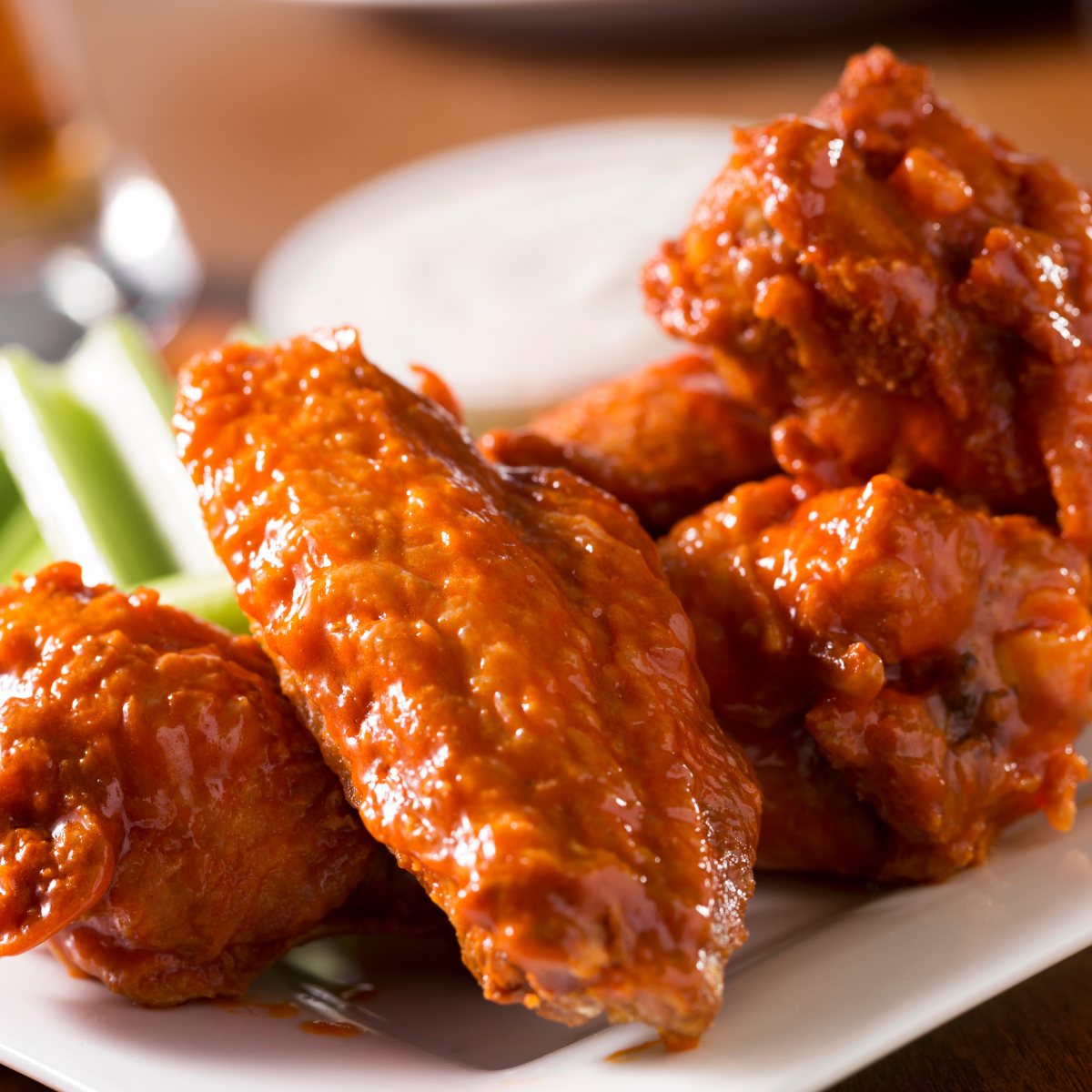 Crispy Baked Chicken Wings • Thrive Financial Services